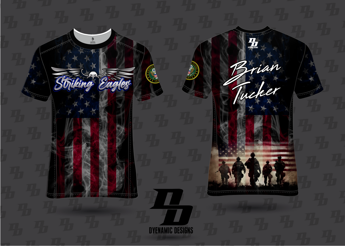 Striking Eagles Bowling Jersey – Prime Board Wraps
