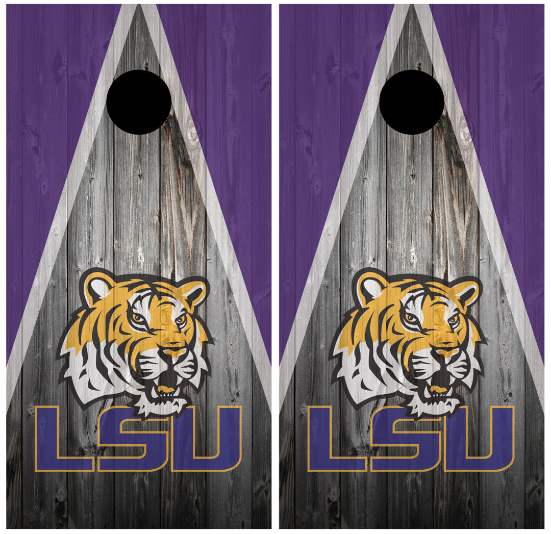 LSU Louisiana State University Tigers Cornhole Board Wraps – Prime ...